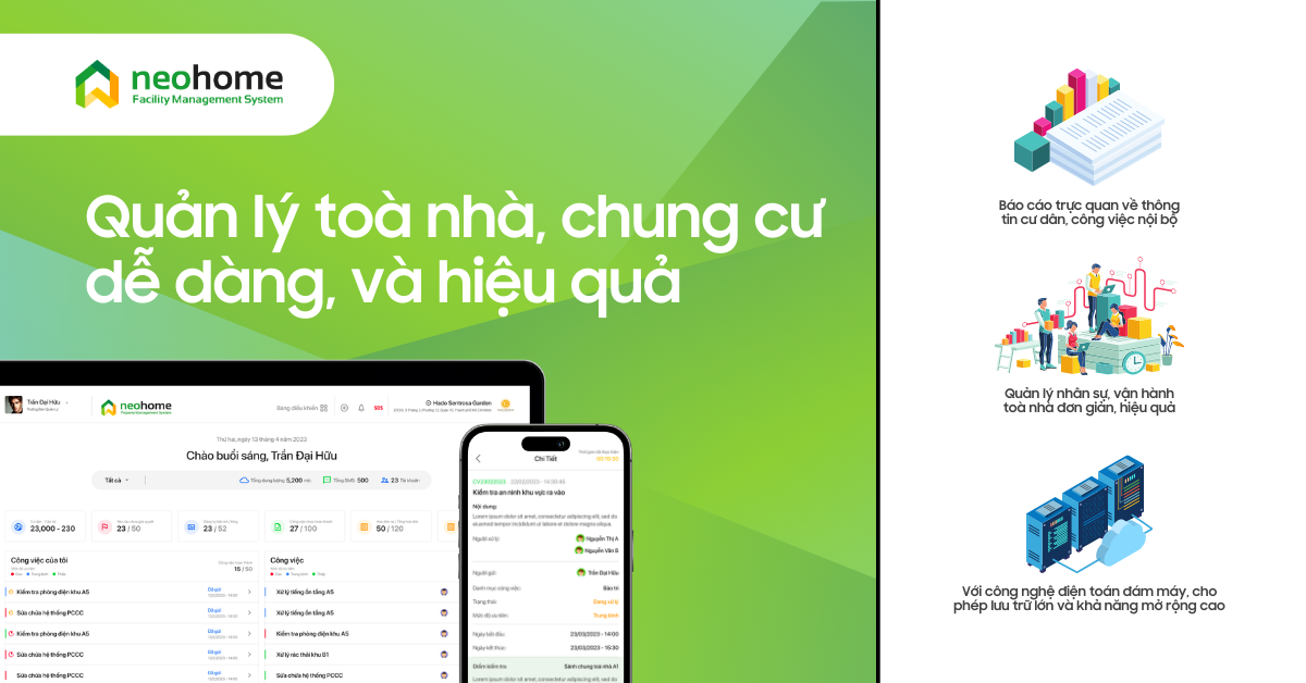 Tận dụng tiện ích của ứng dụng mã QR trong phần mềm quản lý tài sản của toà nhà với Neohome ...